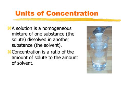 Units Of Concentration Molarity Dilutions Explained