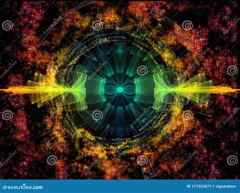 Vision Of Radial Oscillation Stock Illustration Illustration Of