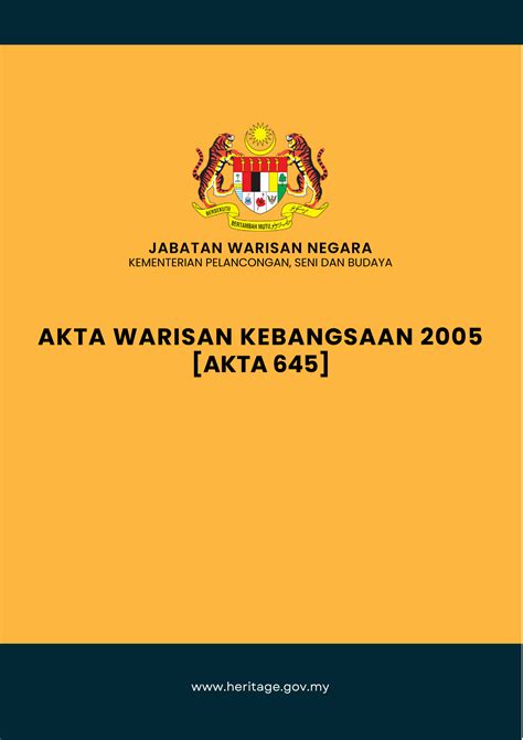 Jabatan Warisan Negara Logo Laman Warisan Seni Kampung Laut Berita