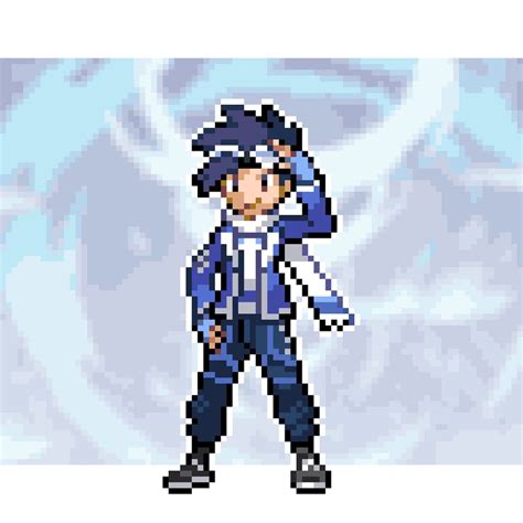 Pokemon Trainer Ethan Sprite