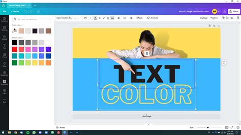 How To Change Text Color In Canva With Screenshots Maker S Aid