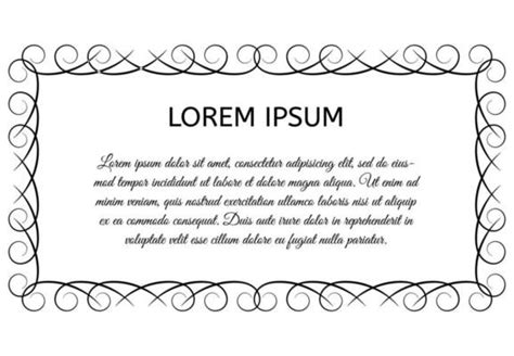 Page 2 Cursive Border Vector Art Icons And Graphics For Free Download