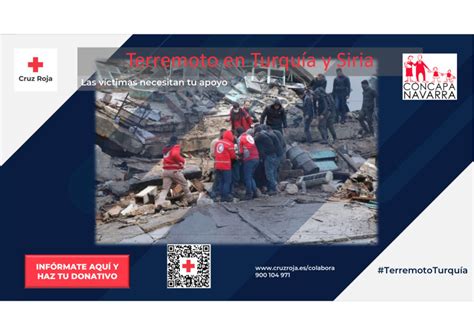 Terremoto Turquía Y Siria Concapa Navarra