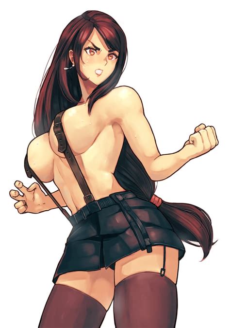 Tifa Lockhart Final Fantasy And 2 More Drawn By Babusgames Danbooru