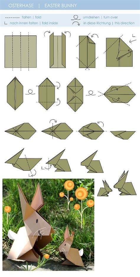 How To Fold An Origami Rabbit Artofit