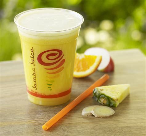 Hot Health Drink Fresh Squeezed Jamba Juice Star Magazine