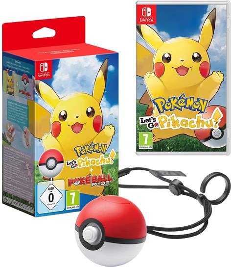 Pokemon Lets Go Pikachu Inkl Poke Ball Plus Nintendo Switch Nya