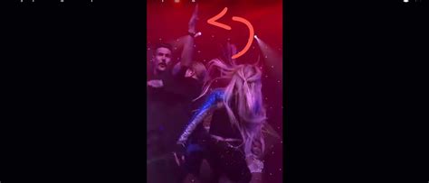 Shocking Video Shows Fan Jumping On Stage And Slapping Ava Max The