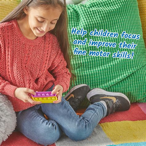 Mua Hand2mind Ten Frame Sensory Bubble Poppers Pop Fidget Toys For