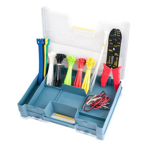 399 Piece Electrical Repair Kit Includes Tools Tester Terminals