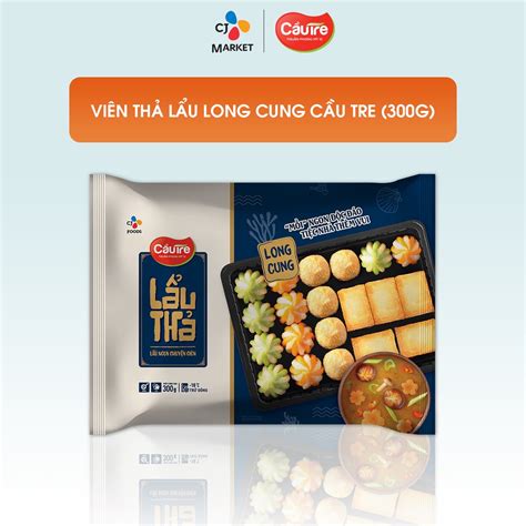 Hcm Set Viên Thả Lẩu Thập Cẩm Cầu Tre Long Cung 300g Cá Viên Phô Mai