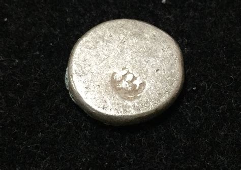 Extremely Rare Magadh Dynasty Silver Punch Mark Coins Of Chandragupt