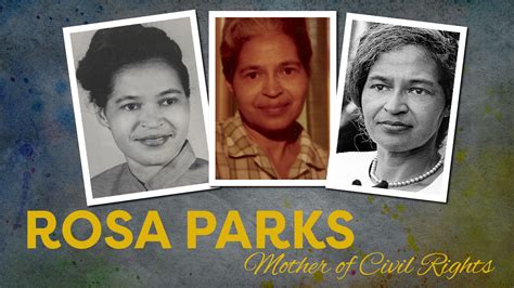 Rosa Parks And Her Mother