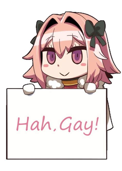 Astolfo Calls You Gay Fategrand Order Anime Zeichnen Anime