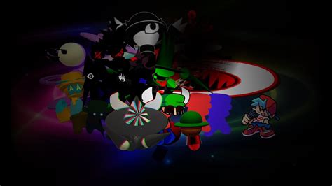 Fnf Divergence Scetion 21 Everyone Part Rechart Youtube