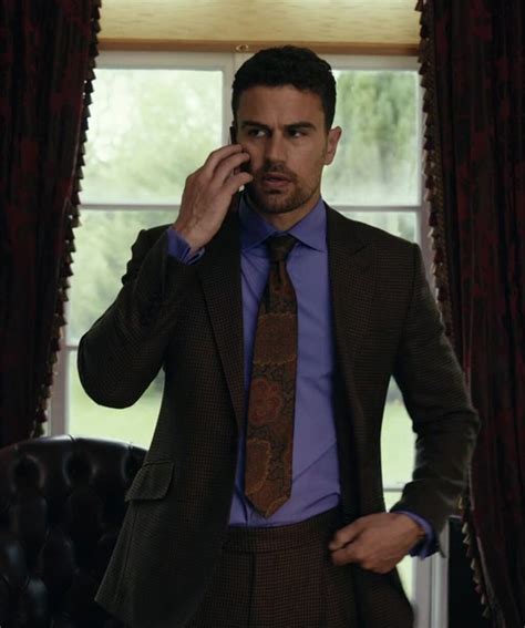 The Gentlemen Eddie Halstead Theo James Brown Blazer