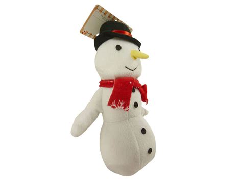 Holiday Snowman Dog Toy 02 Inlong