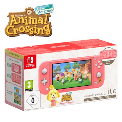 Nintendo Switch Lite édition Animal Crossing New Horizons Marie Hawaï