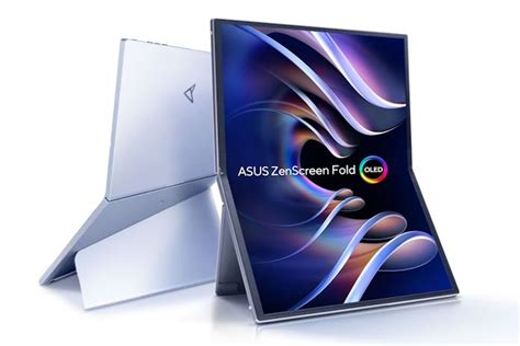 Asus Introduced A Portable Dual Screen Monitor With Two Inch Oled Displays Asus Zenscreen