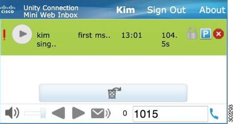 Quick Start Guide For The Cisco Unity Connection Mini Inbox Release 14 About The Cisco Unity