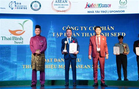 Thaibinh Seed Lọt Tốp 10 Thương Hiệu Mạnh Asean