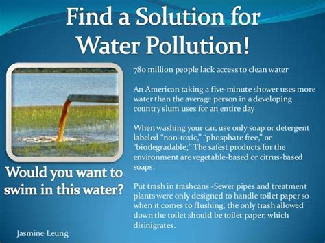 Solutions Of Water Pollution Water Pollution Malaysia Its Dire