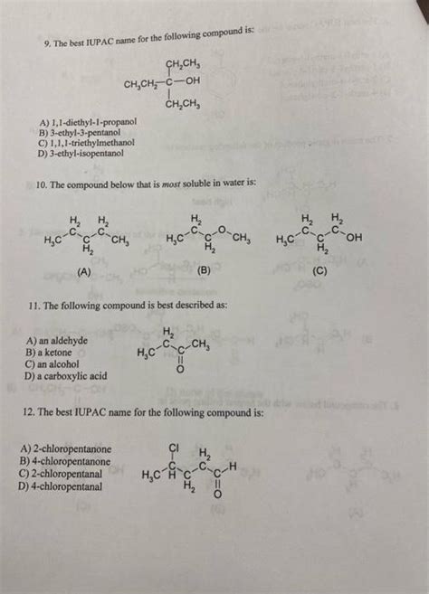 Introduction To Organicbiochemistry Closed Book Exam