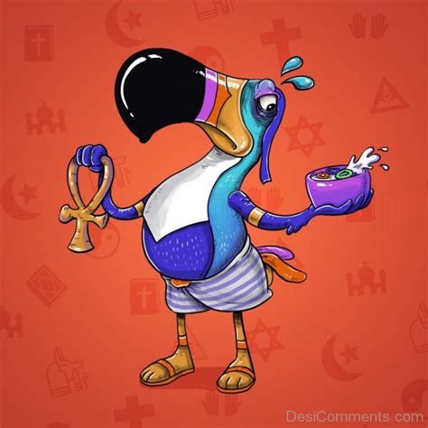 Toucan Sam Holding Bowl Desi Comments