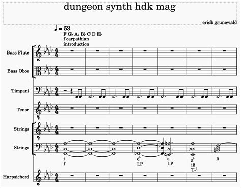 How I Make Dungeon Synth