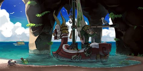Zelda Wind Waker Hd Wallpaper Wallpapersafari