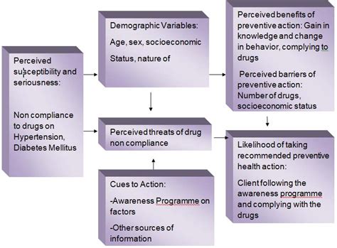 Conceptual Framework Based On Rosenstochs And Becker And Maimans