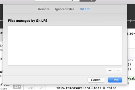 Configure Tracked LFS Files Issue Desktop Desktop GitHub