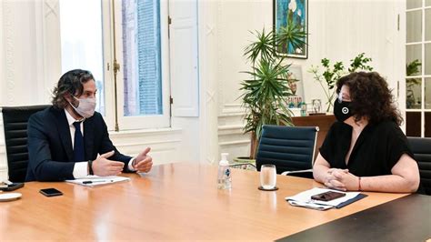 Vizzotti se reúne con Cafiero en su primer encuentro como ministra de