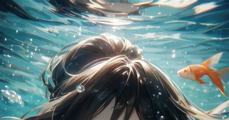 女の子 水中少女 Ti Lancherのイラスト Pixiv