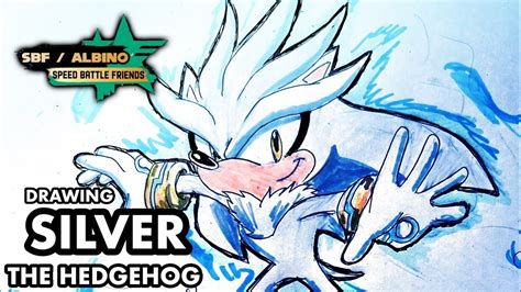 Drawing Silver The Hedgehog How 2 Draw YouTube