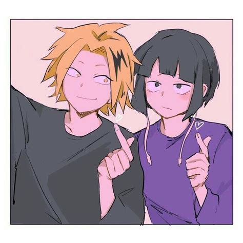 Pin De Mariana Sg En Kaminari Y Jirou Parejas De Anime Personajes De