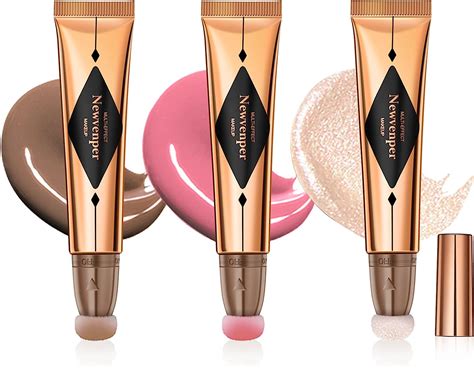 Contouring Stick Blush Stick Highlighter Stick Avec Applicateur