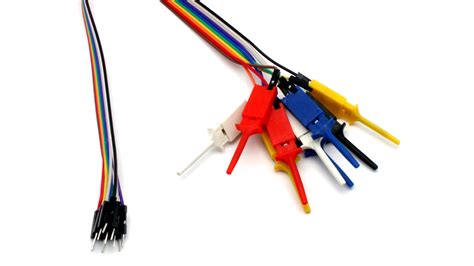 Nettigo Flat Cable With Ic Hooks And Male Connectors