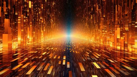 Terabytes Of Binary Code Data A Deep Dive Into The Digital Ocean Of Information Stock