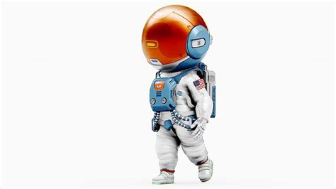 Toon Astronaut Jeremy Rigged For Unreal Engine Unity Mixamo Cgtrader