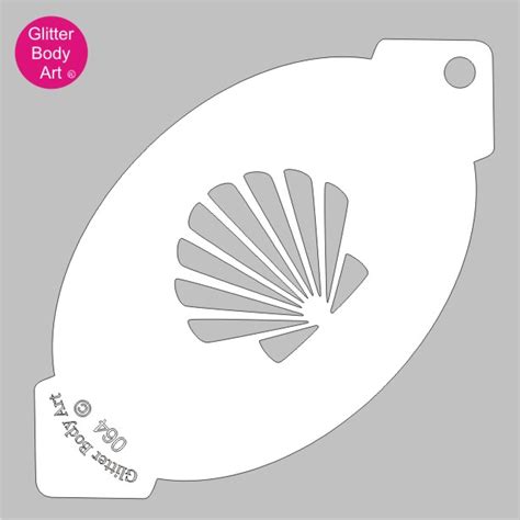 Shell Stencil Printable