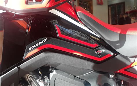 Zubehör KIT 3 Stickers Gel Motorrad Tank kompatibel mit Honda Africa