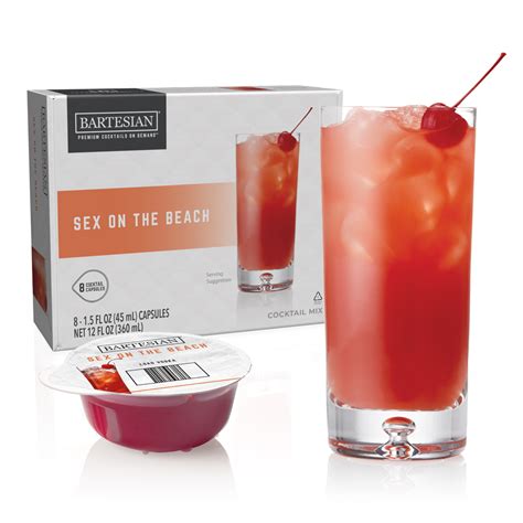 Sex On The Beach Vodka Cocktail Capsules Sex On The Beach Drink Pods