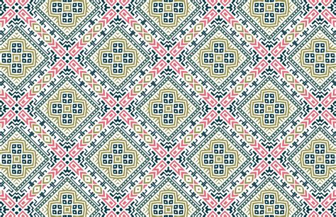 Colorful Squre Fabric Design Pattern 36525284 Vector Art At Vecteezy