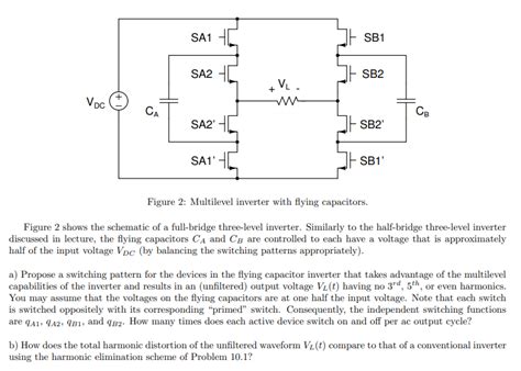 Figure Multilevel Inverter With Flying Capacitors Chegg