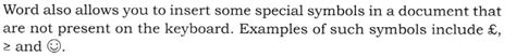 Cbse Notes For Class 5 Computer In Action More On Microsoft Word 2013