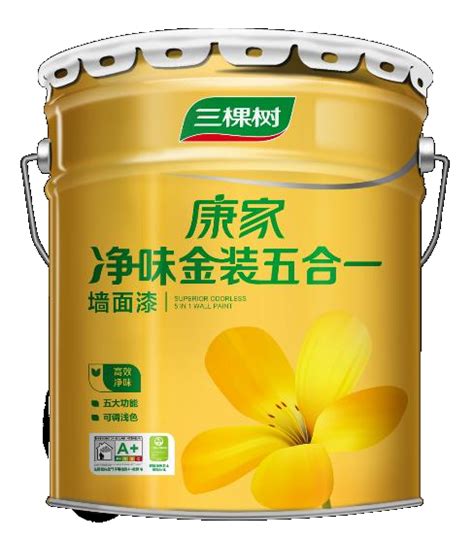 三棵树金装五合一墙面漆 5l产品图片，三棵树金装五合一墙面漆 5l产品相册 重庆优品全建材有限公司 九正建材网