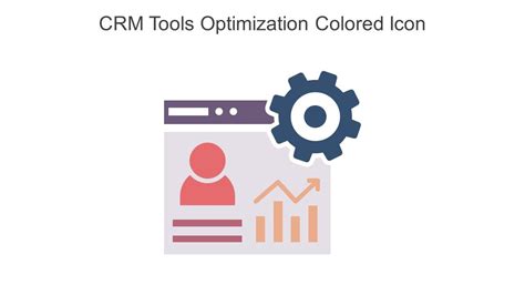 CRM Tools Optimization Colored Icon In Powerpoint Pptx Png And Editable Eps Format PPT Template