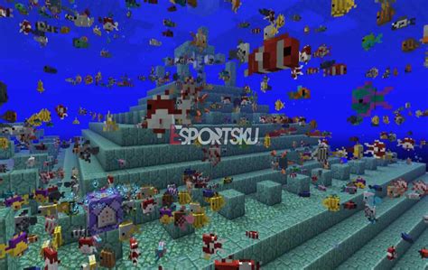 Cara Mendapatkan Ikan Hias Di Minecraft Esportsku