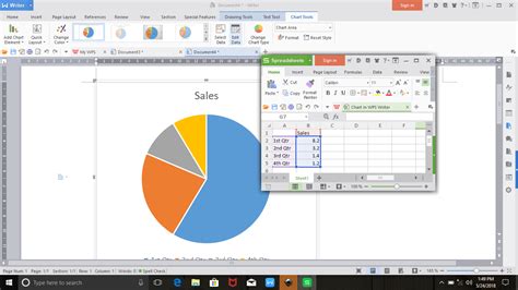 Cara Membuat Diagram Persentase Di Word